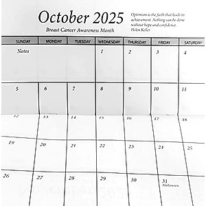 3 Year 2024 2025 2026 Pocket Calendar Planner with Note Pad (Summer Beach)
