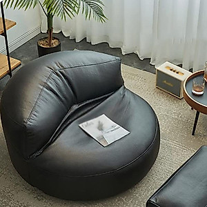 ZYJBM Lazy Person Sand Single Person Sofa Small Family Fabric Living Room Type Balcony Couch Can Not Be Dismantled to Wash