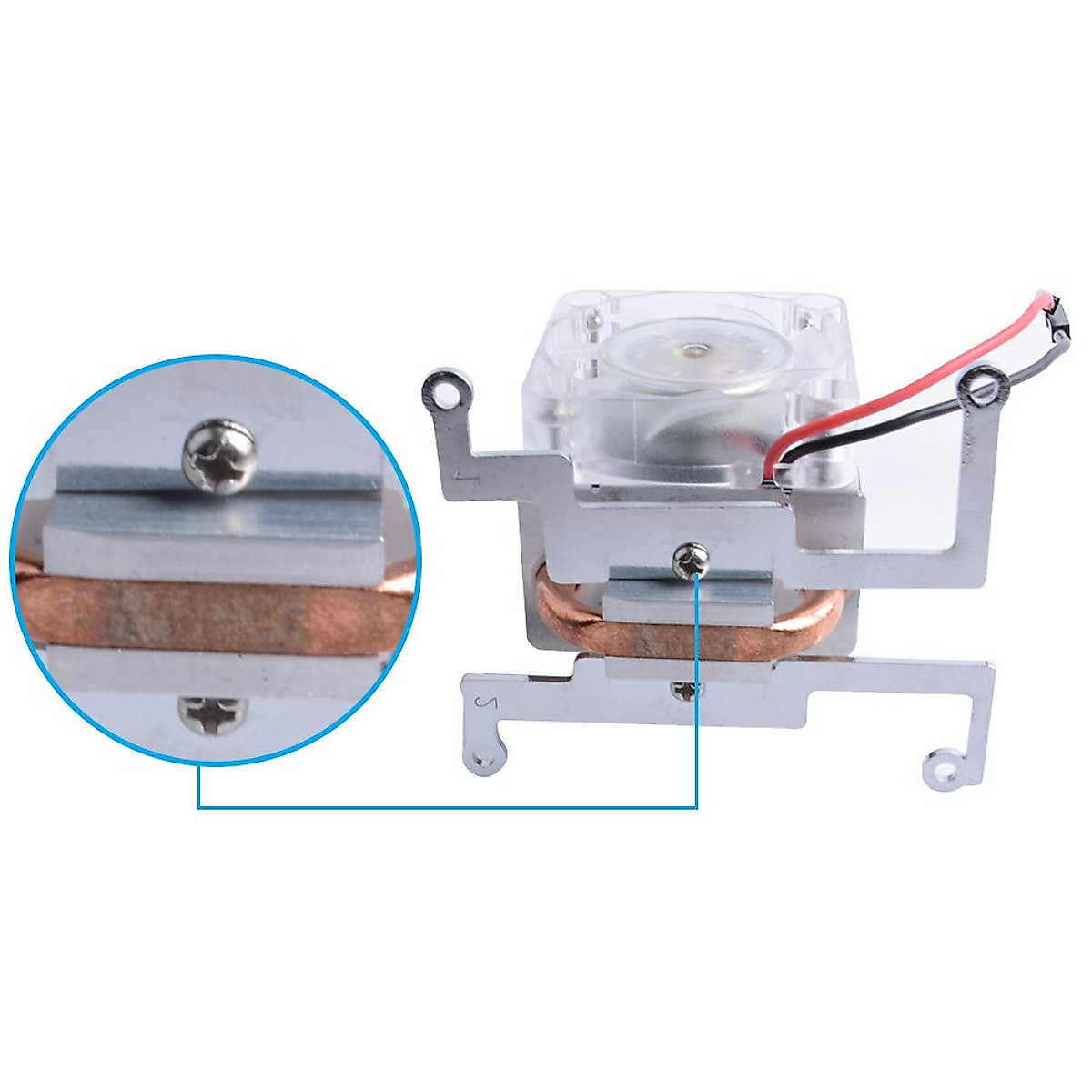 GeeekPi ICE Tower Cooler for Raspberry Pi, Cooling Fan for Raspberry Pi, RGB Cooling Fan with Heatsink for Raspberry Pi 4 Model B & Raspberry Pi 3B+ & Raspberry Pi 3 Model B