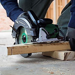 Metabo HPT Circular Saw Kit | RIPMAX | 7 1/4-Inch Blade | 6,800 RPM | Dust Blower Function | 5-Year Warranty | C7UR