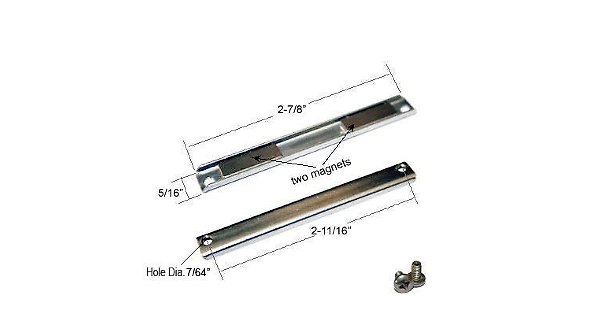 Gordon Glass® Shower Door Replacement Magnet with Screws