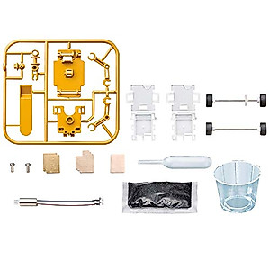 4M Toysmith, Green Science Salt Water Powered Robot Kit, STEAM Powered Kids, Beach Toy, For Boys & Girls 5+