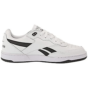 Reebok Unisex BB 4000 II Sneaker, FTWR White/Core Black/Pure Grey, 12 US men