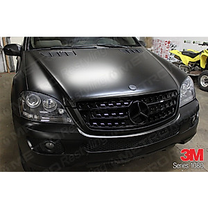 3M 2080 S12 SATIN BLACK 5ft x 4ft (20 sq/ft) Car Wrap Vinyl Film