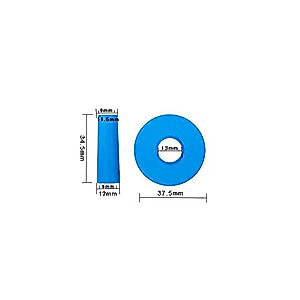 Original Qanba Solid Shaft Guard And Dust Covers Set Fit and Protect your Sanwa Denshi JLF Series SDanwa JLF-TP-8YT Joysticks - Red