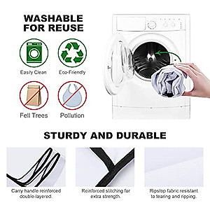 Choose Your Weapon Gamer Printed Reusable Grocery Bag with Handle Foldable Shopping Tote Bags Portable for Supermarket Camping