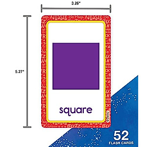 Disney Learning Toy Story 4 BIG Colors and Shapes Flash Cards for Toddlers 2-4 Years, Shapes Flash Cards, Preschool-1st Grade, Shapes and Colors Flash Cards with Reading and Math Readiness