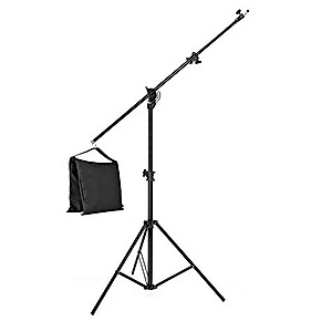 ESINGMILL Saddlebag Sand Bags for Photography Video Equipment, 2 Pack Super Heavy Duty Empty Sandbag Weight Bags for Photo Video Studio Stand, Light Stand Tripod and Jib Arm Mini Camera Crane
