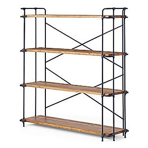 Christopher Knight Home Yorktown 4-Shelf Bookcase, Antique