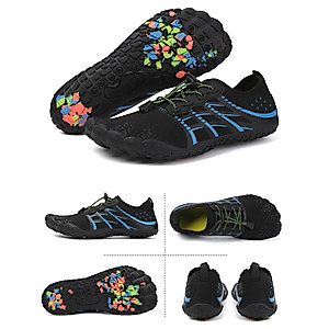 LIZRHA Water Shoes Men Water Shoes for Women Mens Water Shoes Beach Shoes for Mens Womens Aqua Swim Shoes Quick Dry Water Shoes Aqua Shoes for Pool Beach Boat Surf Walking Water Park Yoga