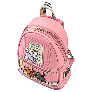 Loungefly Disney Aristocats Piano Kitties Womens Double Strap Shoulder Bag Purse