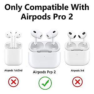 [3Pack] Cute Silicone Cover for Airpod Pro 2 Generation,Sport Water+Bubble Gum+Purple Potato Funny 3D Food Protective Cases Accessories for Airpods Pro 2nd Generation,Kawaii Case for Boys Girls Kids