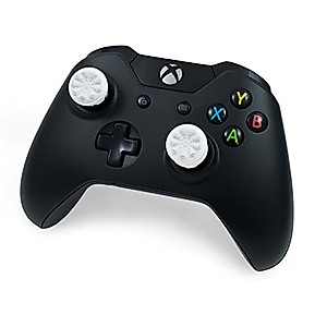 KontrolFreek FPS Freek Galaxy White for Xbox One and Xbox Series X Controller | Performance Thumbsticks | 1 High-Rise, 1 Mid-Rise | White