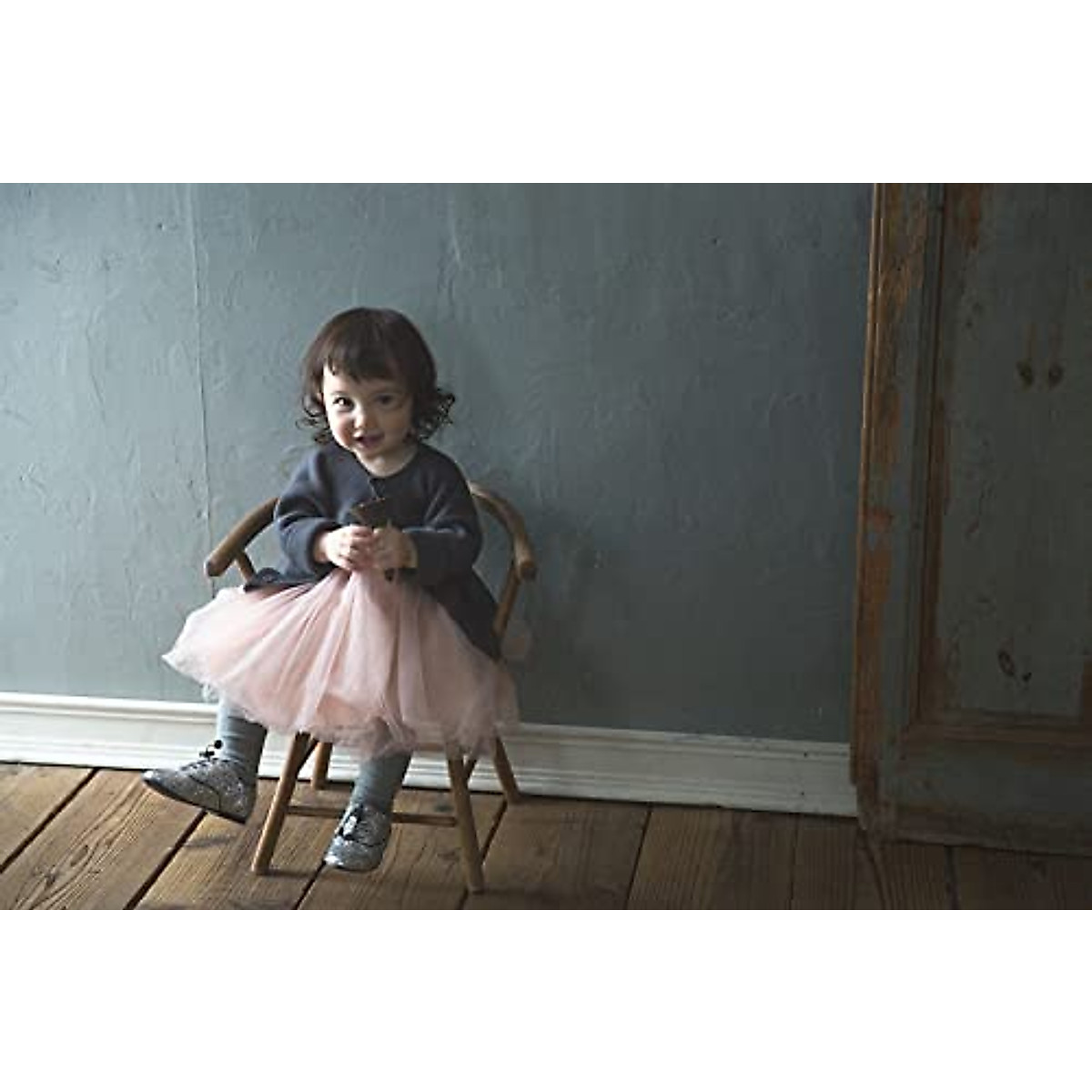 MARLMARL Tutu Dress, Party Outfits, Birthday Gift, Baby Shower, 2-Way Skirts, for Newborn Baby to Kids Girls, Pink/Grey/Navy