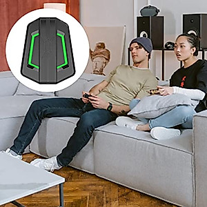SOLUSTRE Game Controller Adapter Colorful Lighting USB Gaming Mouse Keyboard Adapter