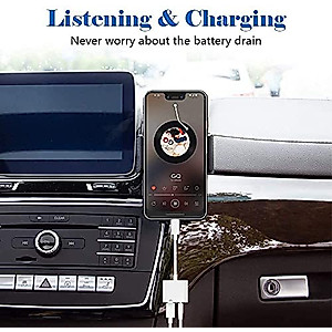 zoho, 2 in 1 USB C to 3.5mm Headphone Jack Adapter PD 60W Charger and Aux Audio Splitter Adapter Compatible with Samsung Note 2010S20, Google Pixel 44 XL33 XL and More