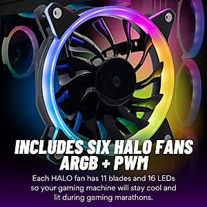 Empowered PC Stratos Micro Gaming Desktop - AMD Ryzen 7 5700G, 16GB DDR4 RAM, 512GB NVMe SSD, WiFi, Windows 11 Home - Business Professional Student Computer