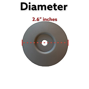 Elliptical Axle Cover ​​337966 - Replacement for Various NordicTrack, ProFrom, Gold's Gym, FreeMotion, & HealthRider Ellipticals (Exact Models Listed)