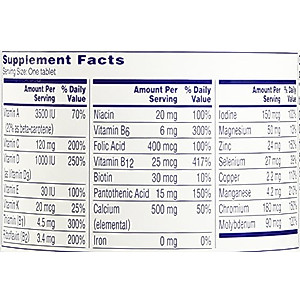 One A Day Womens 50 Plus Healthy Advantage 200 Tablets