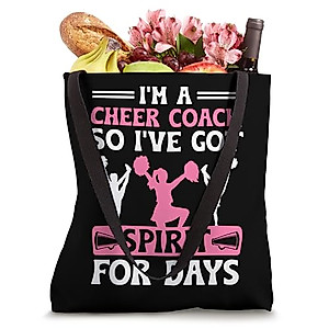 Cheerleading Coach Cheer Coach Cheerleader Cheer Training Tote Bag