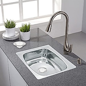 HIC Kitchen Mesh Sink Strainer, 18/8 Stainless Steel, Set of 2, 4.5-Inches