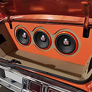 Cadence 12 Inch Car Subwoofer, High Performance 900 Watts Dual 4 Ohm 2 Inch Black Aluminium 4 Layer Voice Coil, Ultra Drive Series Car Audio Woofer UD12D4, Single