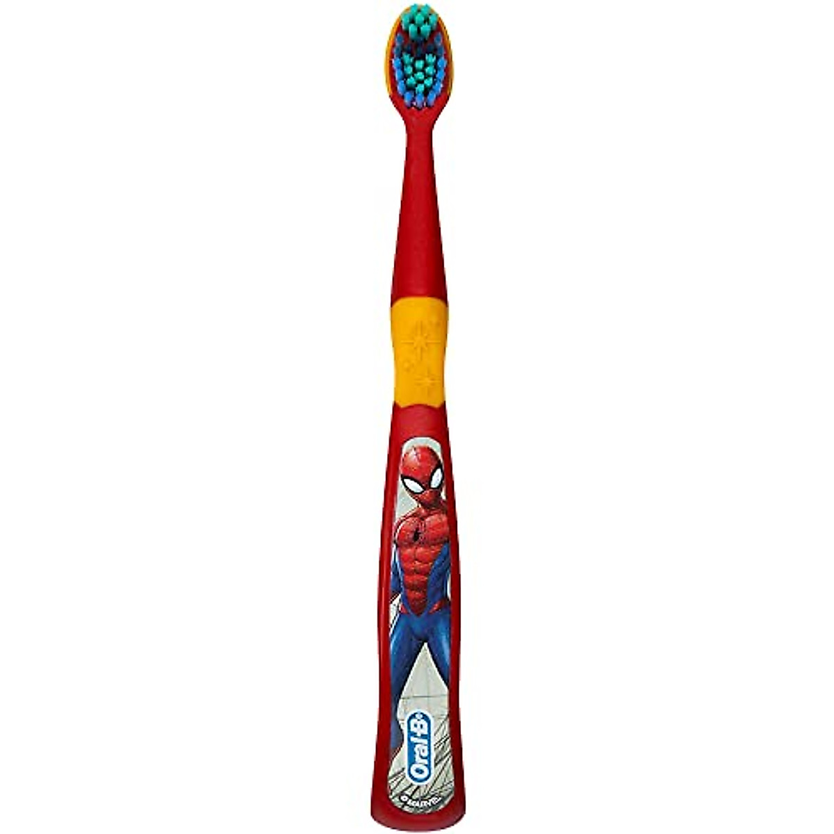 Colgate Marvel Spider-Man Toothbrush, 3+ YRS, Extra Soft (Colors & Characters Very) - 1 Count