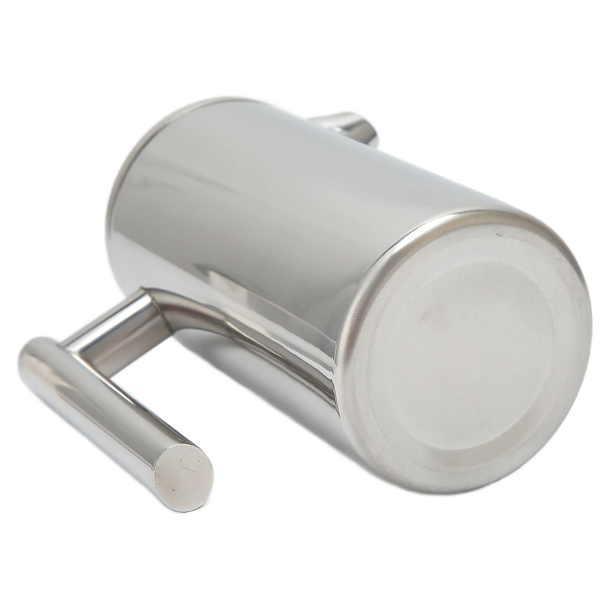 LJCM French Press Pot Coffee Pot Maker Milk Frother Stainless Steel Tea Maker Hand Pour 1000Ml Pressing Milk Frothing Machine Brewed Coffee Cafe Pot Brewing Coffee French Presses