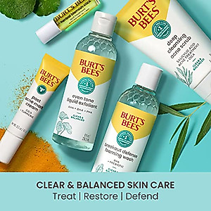 Burt’s Bees Daily Gel Cream , Skin Balancing Face Moisturizer, Hydrates Skin, for All Skin Types, With a Prebiotic, 1.8 Oz.