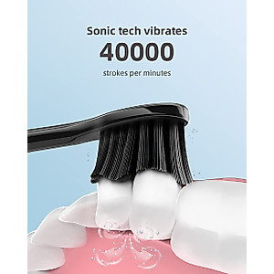 Bestday Electric Toothbrush Replacement Brush Heads X 4 Pieces, Brush Refill for bestday Electric Toothbrush only