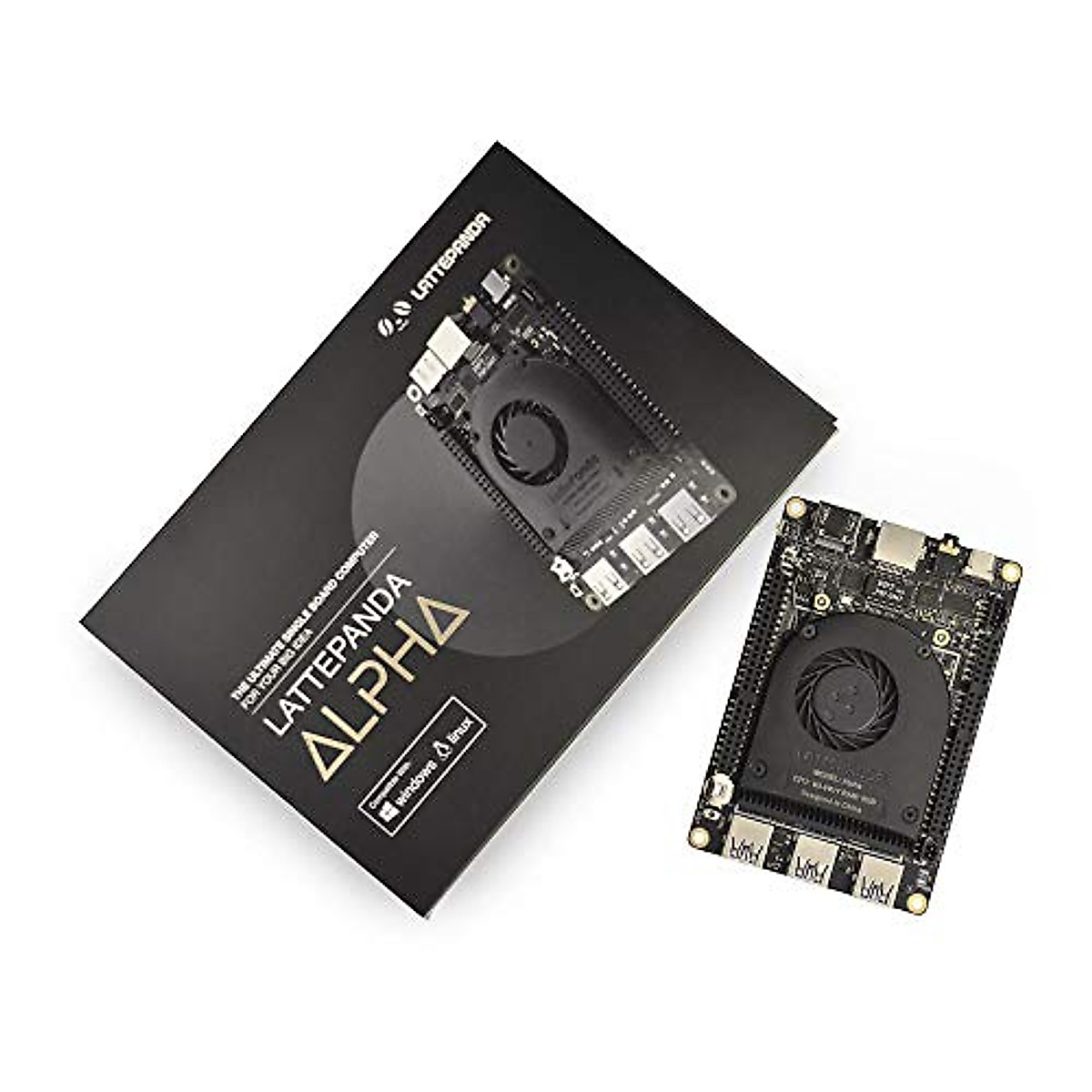 LattePanda 2 Alpha 864s - A Pocket-Sized Powerful Windows/Linux Single Board Computer (Win10 Pro Activated, 8GB RAM/64GB eMMC)