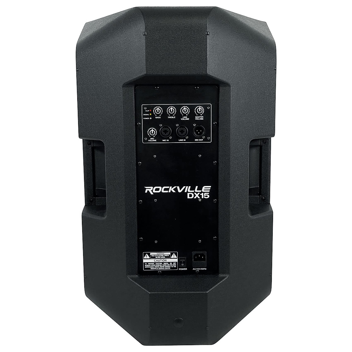 Rockville 2 DX15 15" Class D 2000w Powered Active DJ PA Speakers 500w RMS! Loud