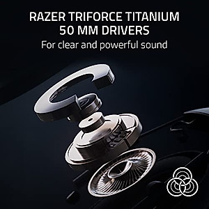 NEW Razer BlackShark V2 Pro Wireless Gaming Headset 2023 Edition: 50MM Titanium Drivers - HyperClear Super Wideband Mic - Noise-isolating Earcups - Ultra-Soft Memory Foam- 70 Hour Battery Life - Black