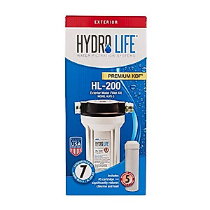 Hydro Life 52141 HL-200 External Filter Kit , White , Standard