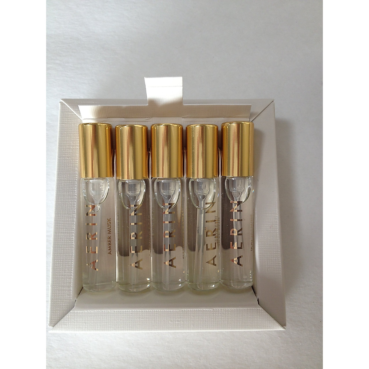 Aerin the Fragrance Collection Gardenia Rattan, Amber Musk, Lilac Path, Ikat Jasmine, Evening Rose