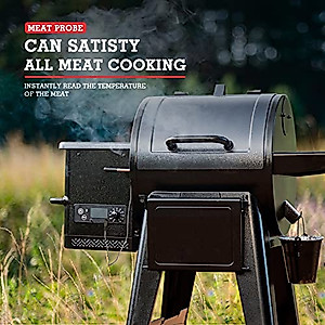 Replacement for Pit Boss Meat Probe Pellet Grills and Pellet Smokers Parts,2pc Waterproof BBQ Temperature Probe,3.5 mm Plug,Equipped with Stainless Steel Grill Holder 2pc