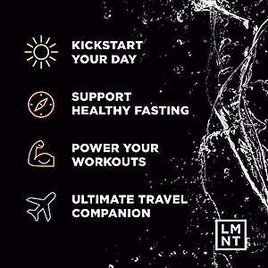 LMNT Keto Electrolyte Powder Packets | Paleo Hydration Drink Mix | No Sugar, No Artificial Ingredients | Sample Pack| 8 Stick Packs
