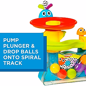 Playskool Explore ‘N Grow Busy Ball Popper Musical Toy; Provides Opportunity for Baby and Toddler to Practice Motor Skills