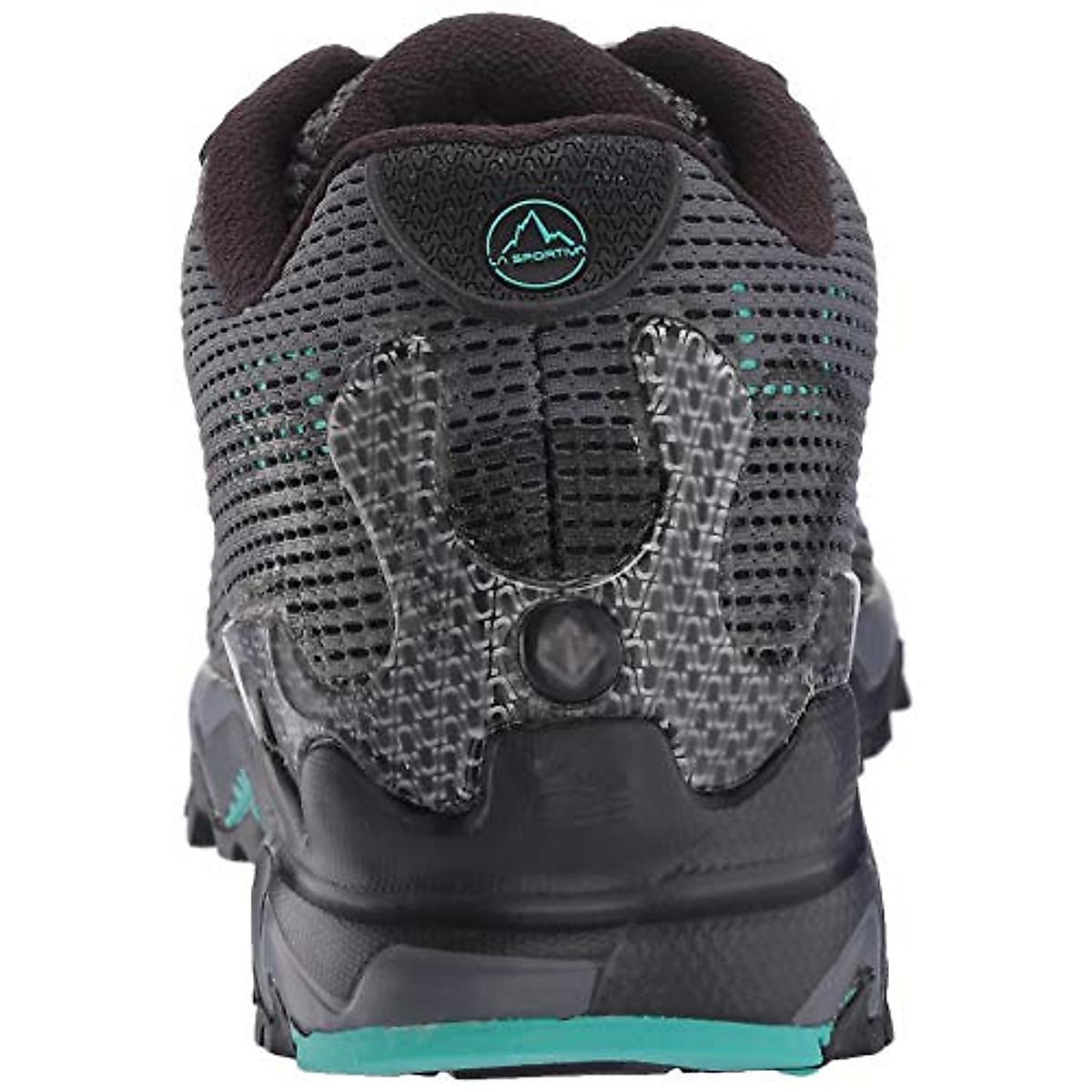 La Sportiva Womens Wildcat 2.0 GTX Trail Running Shoes, Carbon/Aqua, 6.5