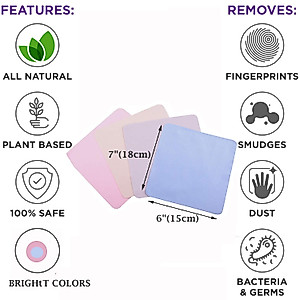 Small Anti Static ESD Safe Cleaning Dust Brush Kit for Phone Computer Keyboard Laptop Screen Camera Lens,ESD Precision Plastic Tweezers Set,Microfiber Cleaning Cloths,Air Blow Cleaner