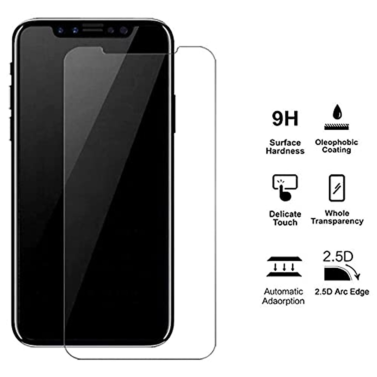 for Huawei Nova 8i Screen Protector Tempered Galss, KJYF [3 Pack] High Clear [9H Hardness] [Bubble Free] Screen Tempered Glass Protective Film for Huawei Nova 8i 6.67 Inch.