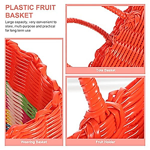 Cabilock Woven Market Basket woven shopping basket african market basket woven straw basket African Shopping Basket