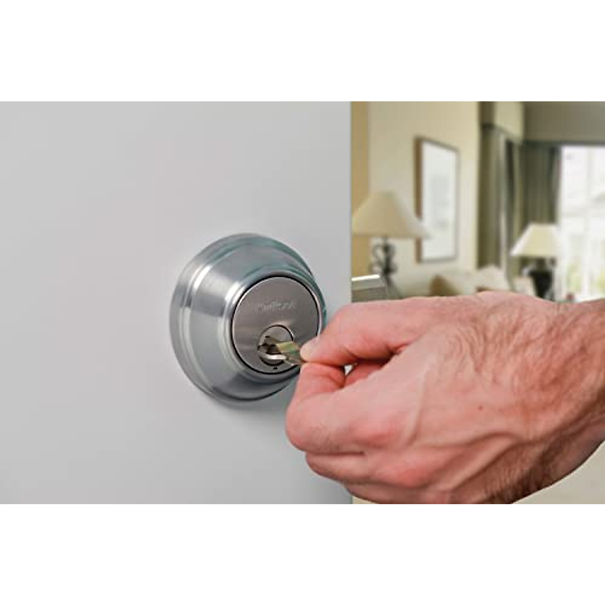 Kwikset 665-11PSV1 Kwikset 665-S Double Cylinder Deadbolt with SmartKey from The 660 Series