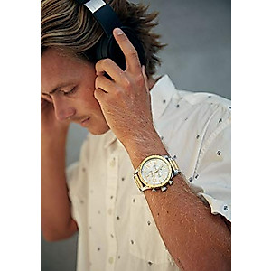 NIXON 51-30 Chrono A083 - All Gold/Black - 300m Water Resistant Men's Analog Fashion Watch (51mm Watch Face, 25mm Stainless Steel Band)