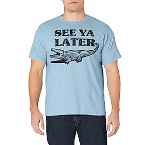 See Ya Later Alligator Funny Animal Pun design Crocodile T-Shirt