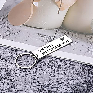 Christmas Stocking Stuffers Valentine's Day Keychain Gifts for Boyfriend Husband Hubby Men Birthday Anniversary Wedding Engagement Gifts for Boyfriend Girlfriend Wife Bride Groom Couples Women Him Her