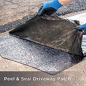 ADFORS Peel & Seal Driveway Patch for Long Lasting Pothole Repair