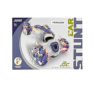 Gesture Sensing RC Stunt Cars - Remote Control Car 2.4Ghz Rechargeable Transform Outdoor Toys - Drift Hand Controlled Car 360° Rotation -Birthday Gifts for Kids Boy Toys Age 4-7 8-10 8-12 years old