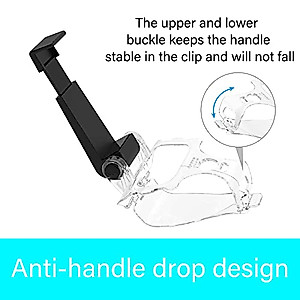 ANLINKSHINE PS5 Controller Phone Mount Clip, Mobile Gaming Clip Cell Phone Stand Holder Replacement, with Adjustable Stand Compatible with Playstation 5 Dualsense Controller Remote Play