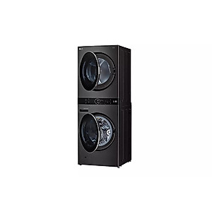 Single Unit LG WashTower™ with Center Control™ 4.5 cu. ft. Front Load Washer and 7.2 cu. ft. Front Load Ventless Dryer - WKHC202HBA